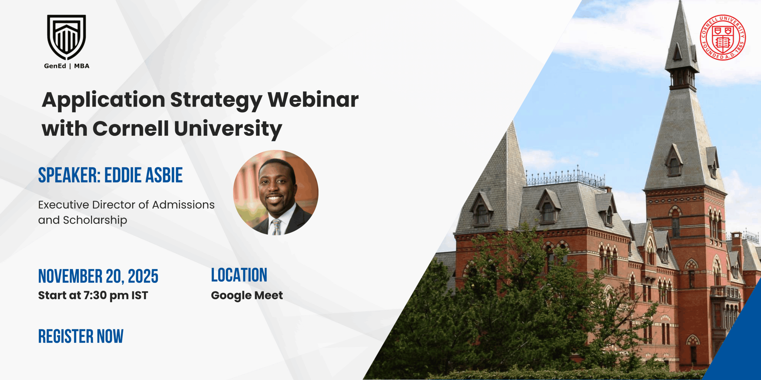 Application Strategy Webinar With Cornell University Samuel Curtis application-strategy-webinar-with-cornell-university-samuel-curtis